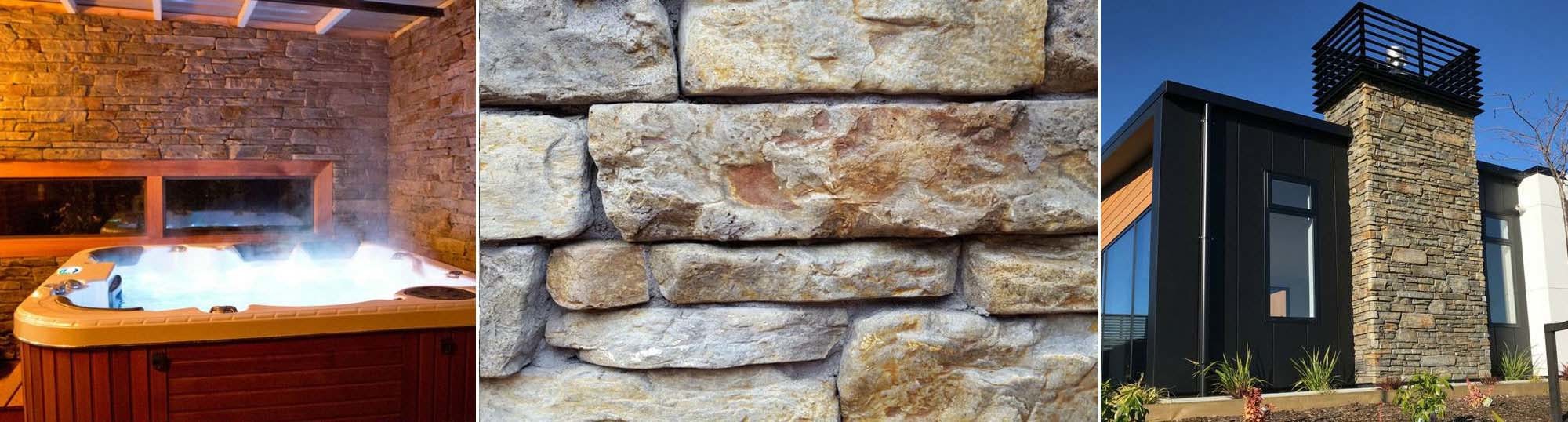 Exterior Stone Wall Cladding Otago | Stone Veneer Walls Dunedin